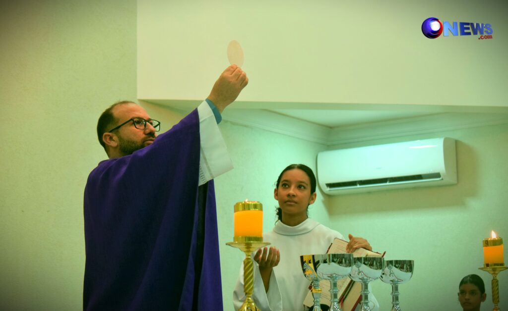 Pedro Gomes: Padre José Macedo celebra missa da Quarta-feira de Cinzas ...